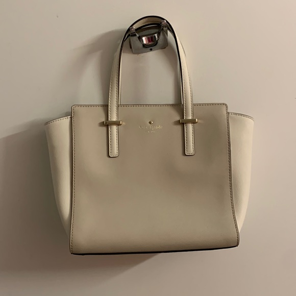 kate spade | Bags | Kate Spade Cedar Street Hayden Two Toned Neutral ...